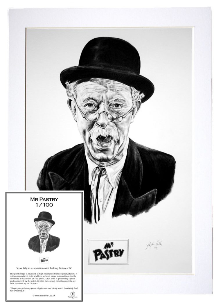 “Mr Pastry” Limited Edition Print in Mount – Renown Films