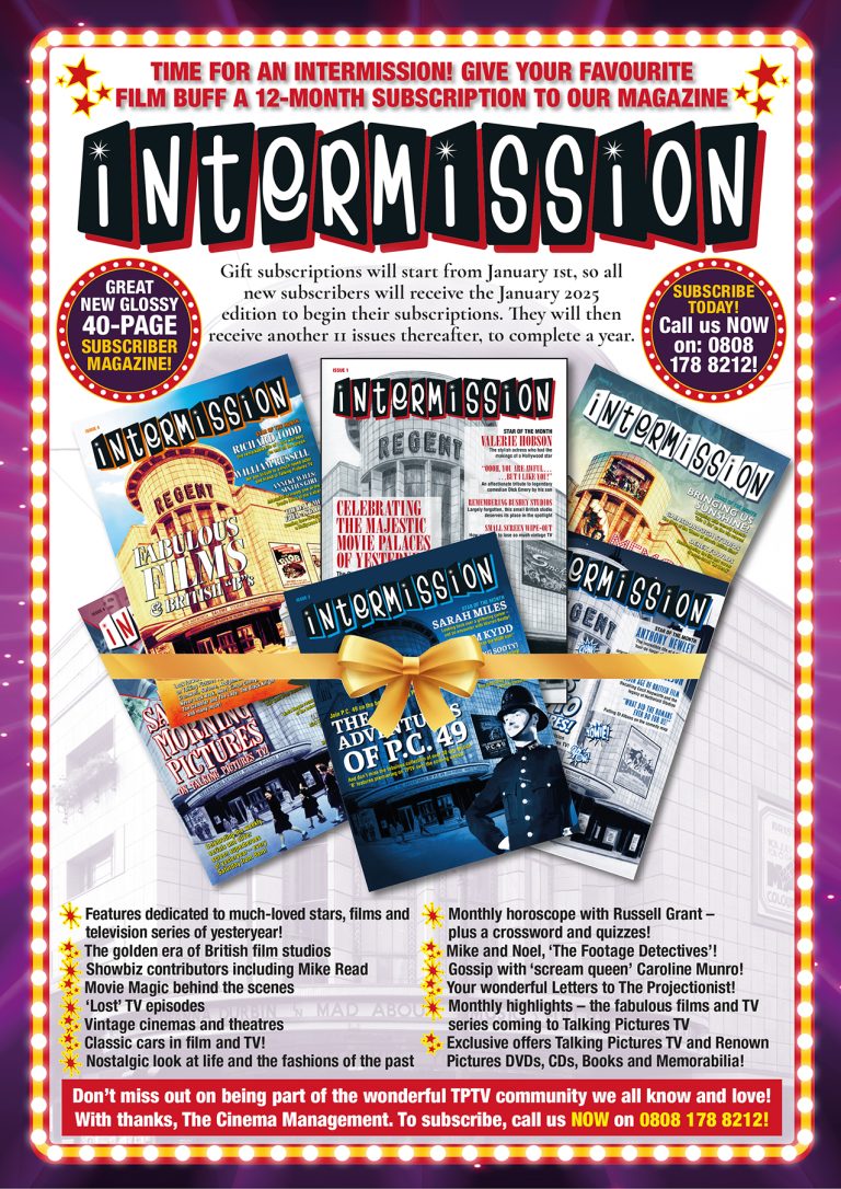 Intermission Magazine 12 Month Subscription from August 2025 – Renown Films